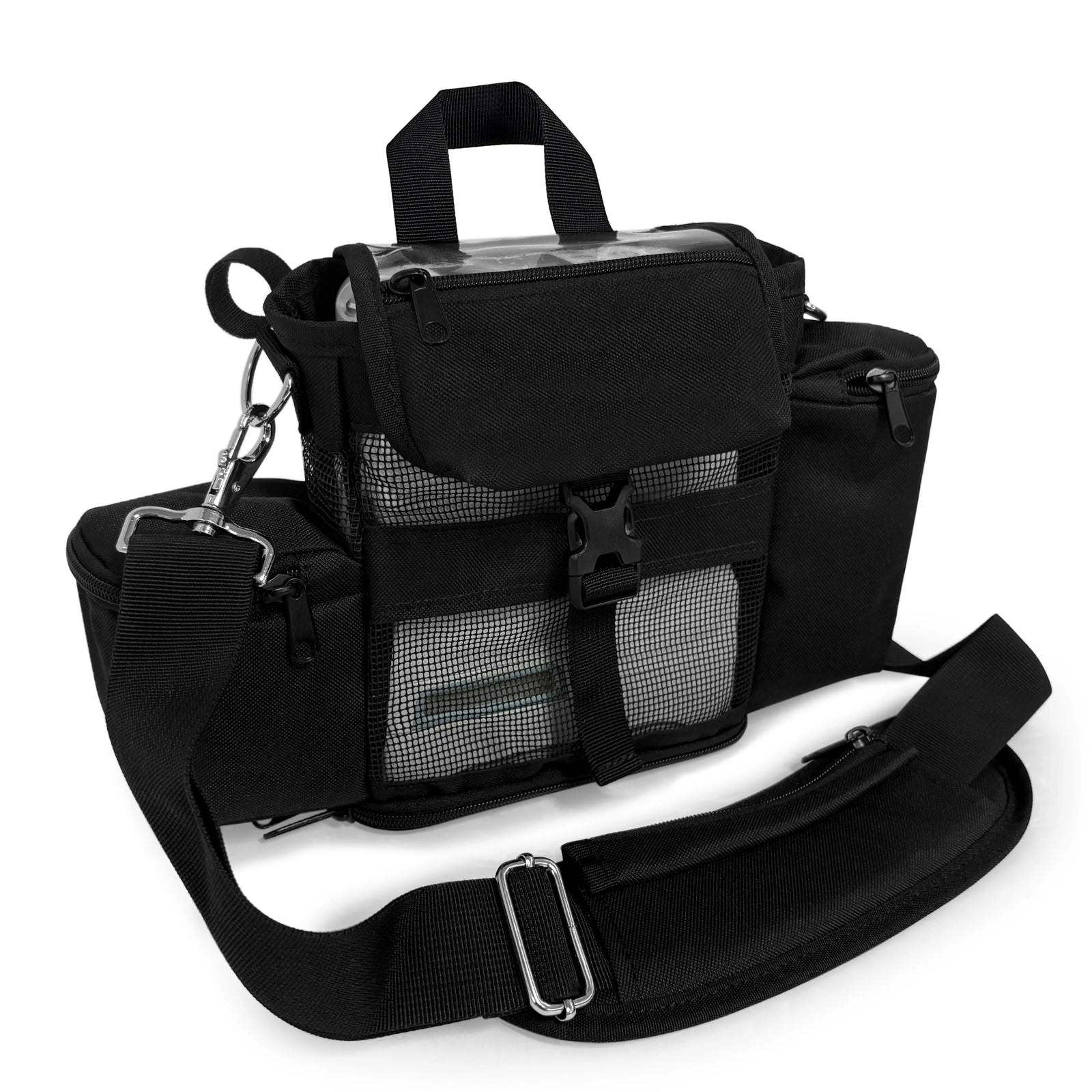Inogen One G4/Inogen Rove 4 Carry Bag w/Pockets - Black by o2totes wit