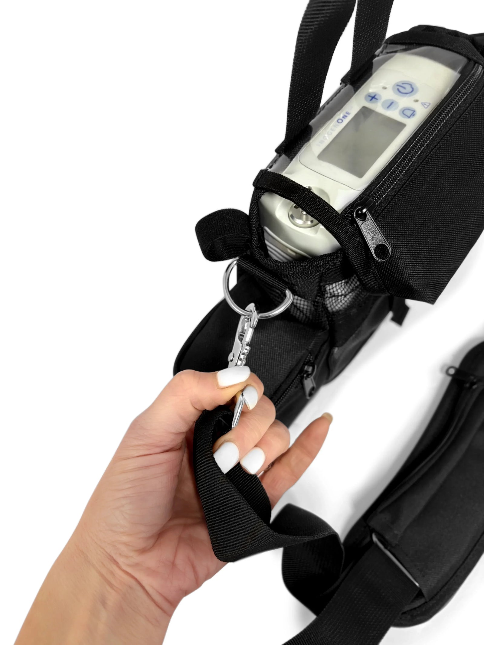 Inogen One G4/Inogen Rove 4 Carry Bag w/Pockets - Black by o2totes wit