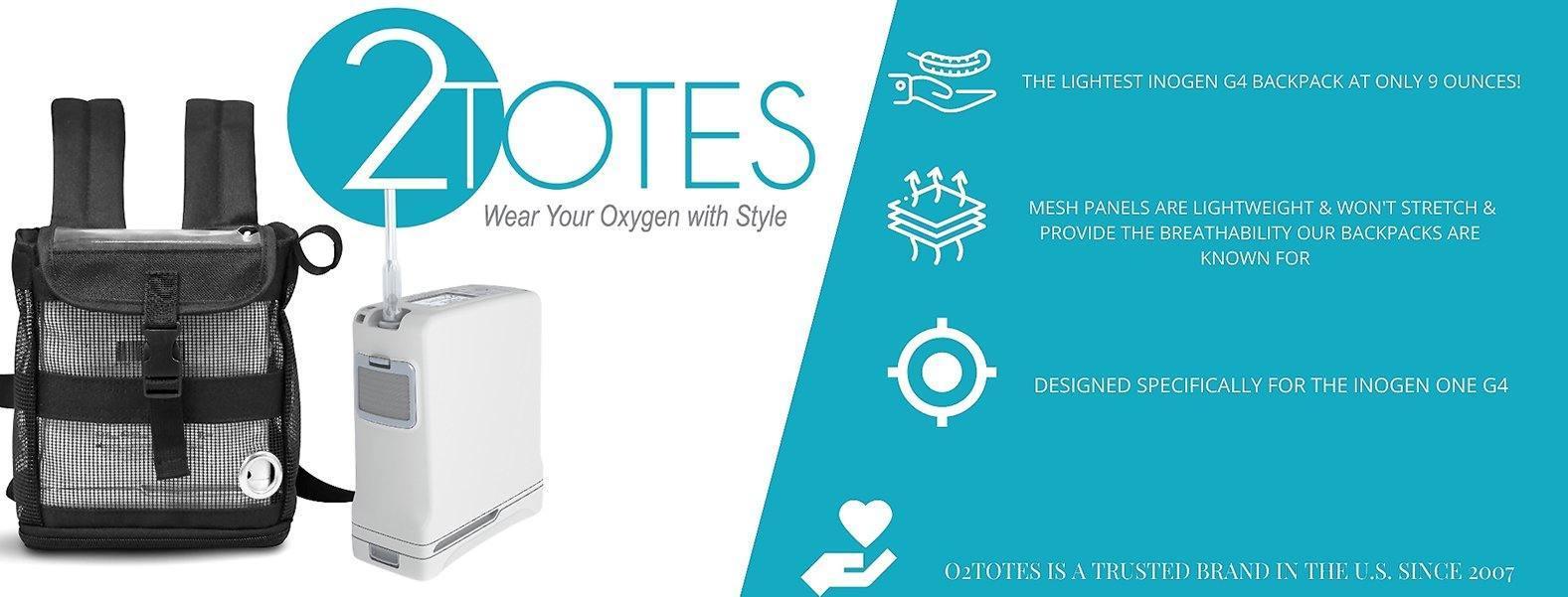 Inogen One G4 Ultra Lightweight Backpack - Black