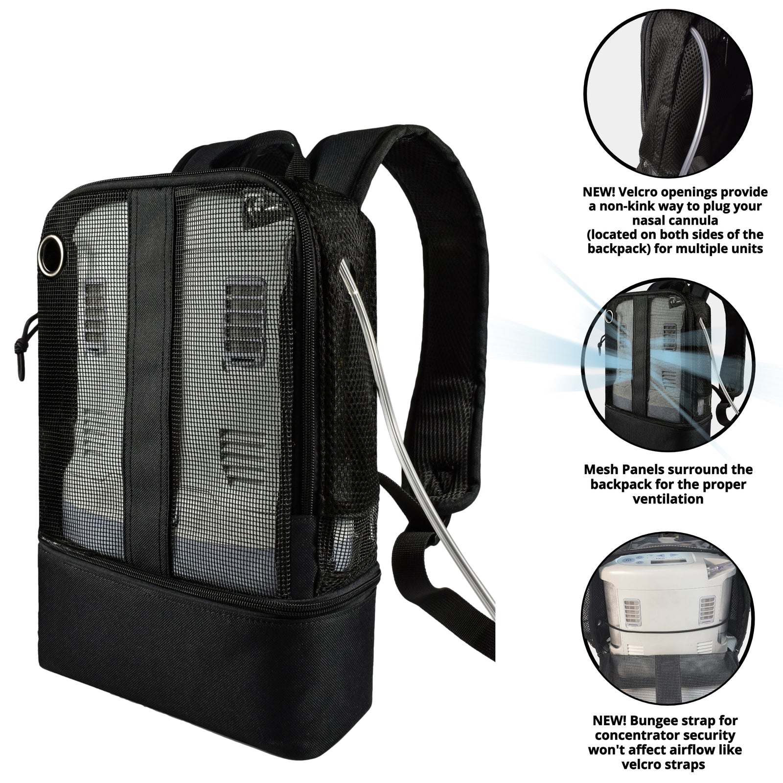 SALE!!! Oxygen Concentrator Backpack. Fit For: Inogen One G3/OxyGo, In